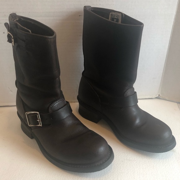Frye | Shoes | Hvy Dty Frye Moto Engineer Boots | Poshmark